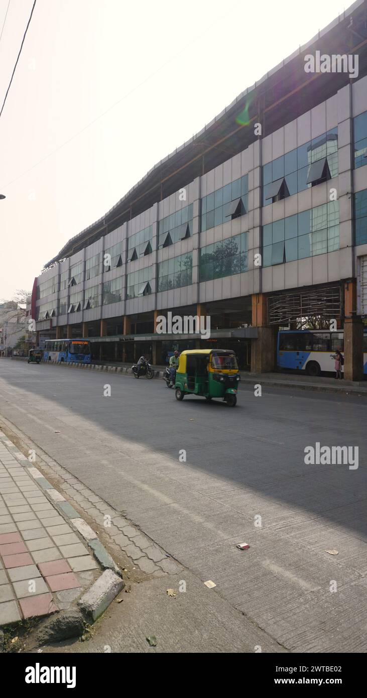 Bangalore, India - January 16 2024: Exterior View of Jayanagar 4th ...