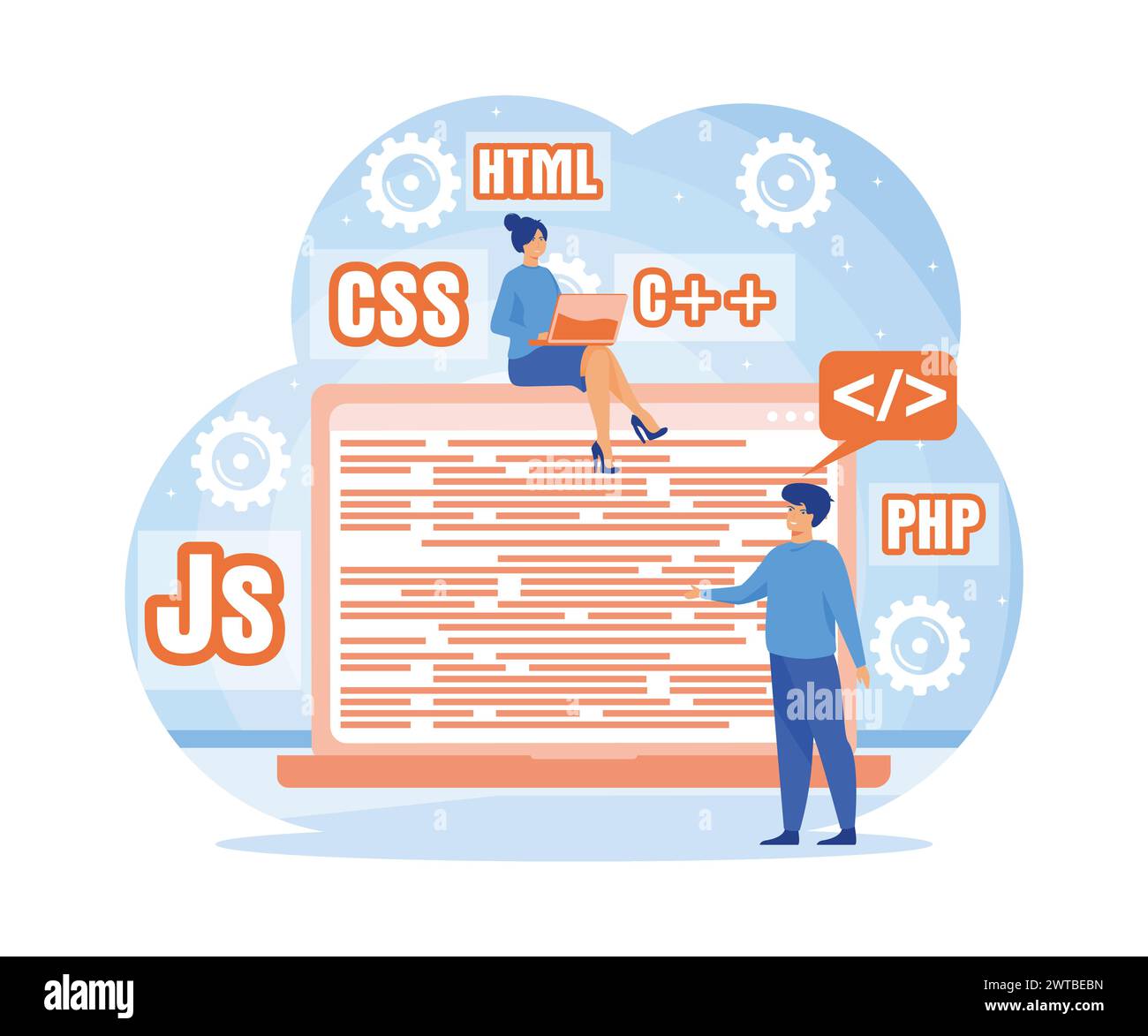 Programmer Or Developer Create Code Programming Language Programming And Engineering
