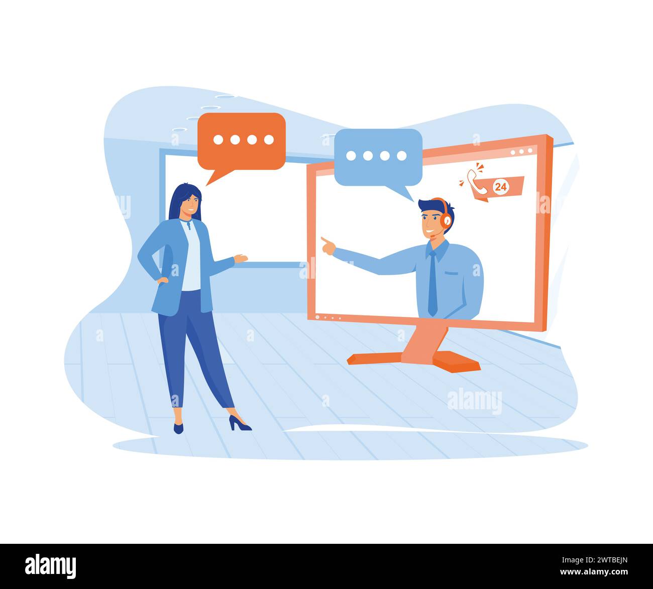 Course client Stock Vector Images - Alamy