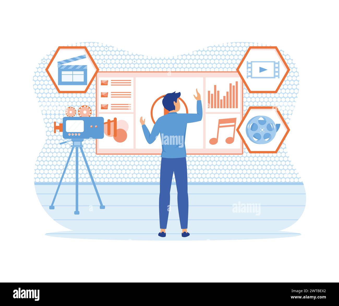 Multimedia animation hi-res stock photography and images - Alamy