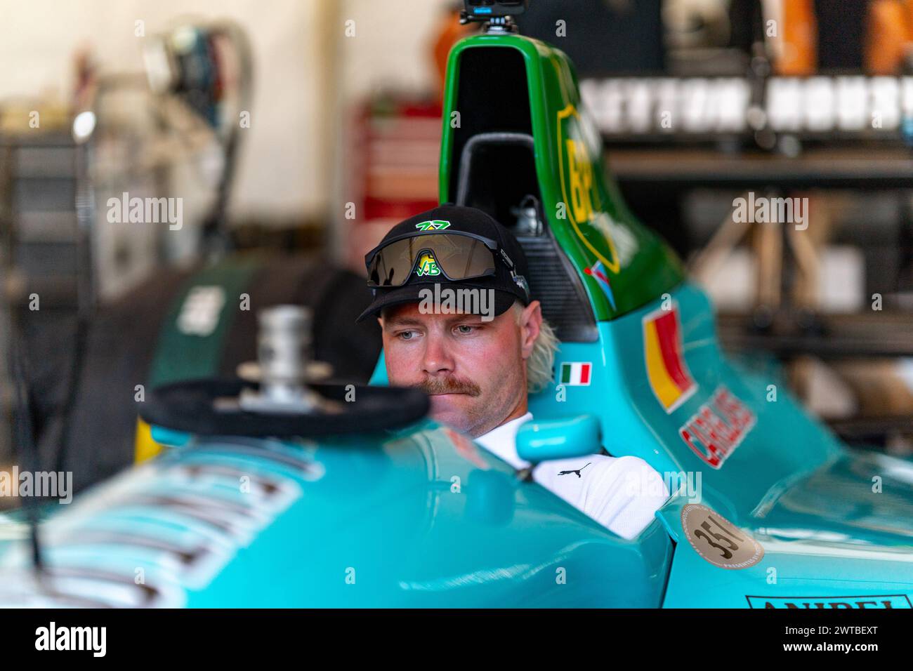 Adelaide, Australia. 17 March, 2024. Stake F1 driver Valtteri Bottas ...