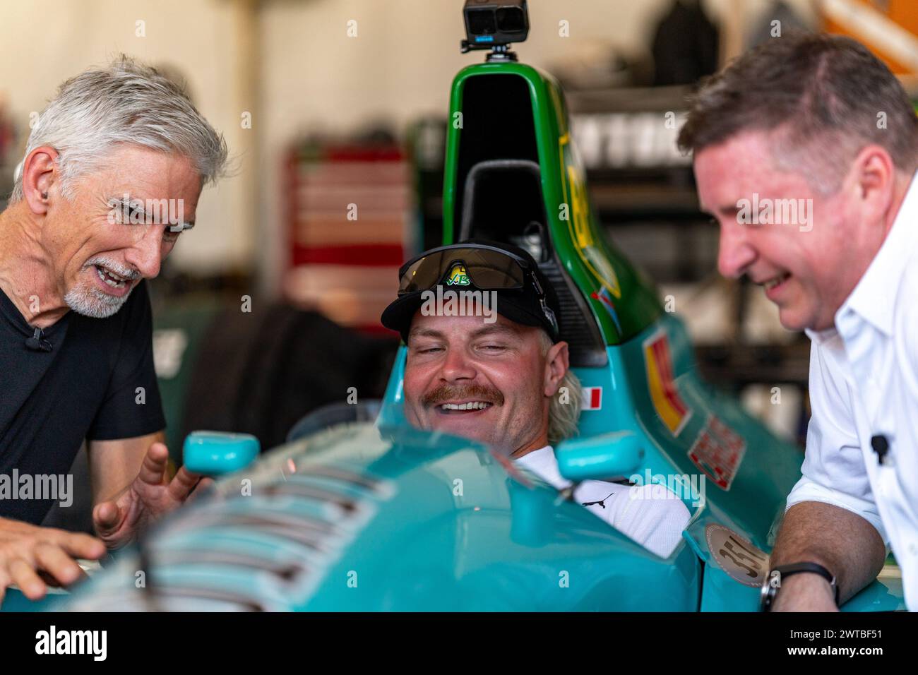 Adelaide, Australia. 17 March, 2024. Stake F1 driver Valtteri Bottas ...