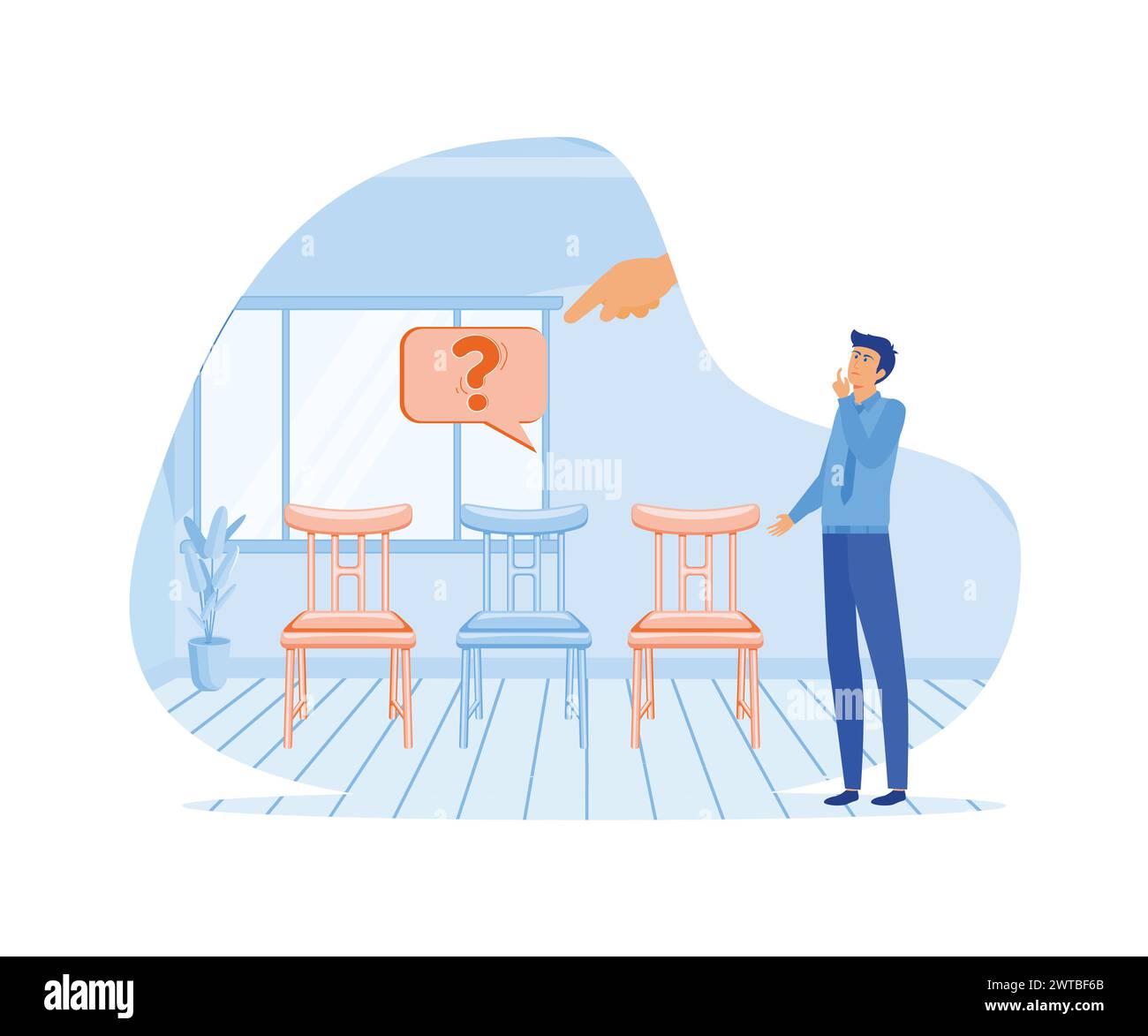 Empty vacant person Stock Vector Images - Alamy