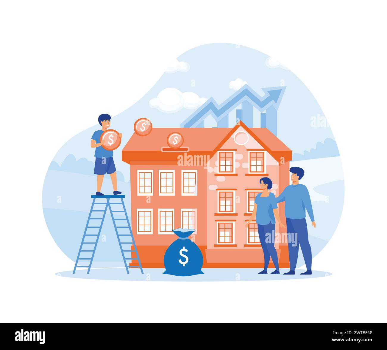 Buying on credit Stock Vector Images - Alamy