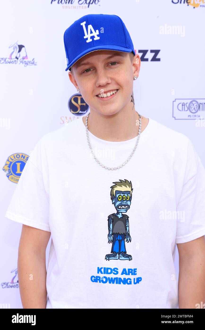 Los Angeles, California, USA. 9th March, 2024. Singer Stefan Benz of ...