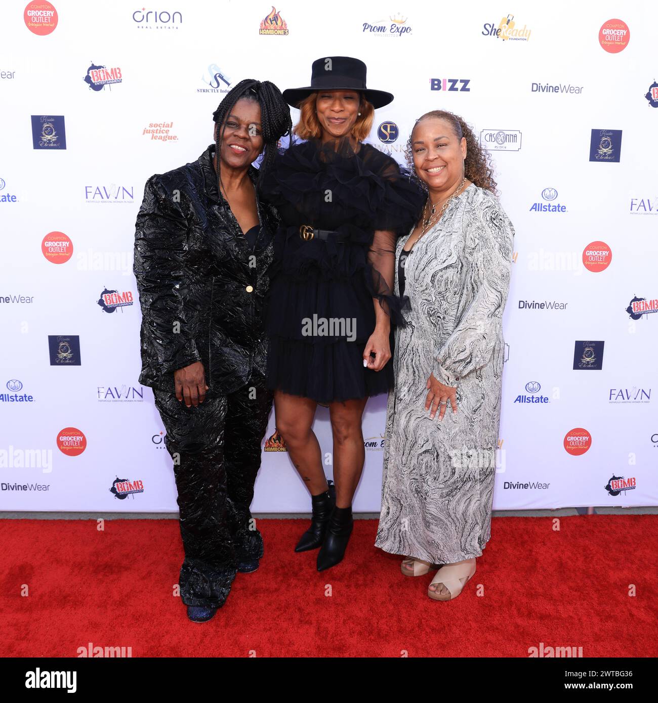 Los Angeles, California, USA. 9th March, 2024. Designer/founder of Prom ...