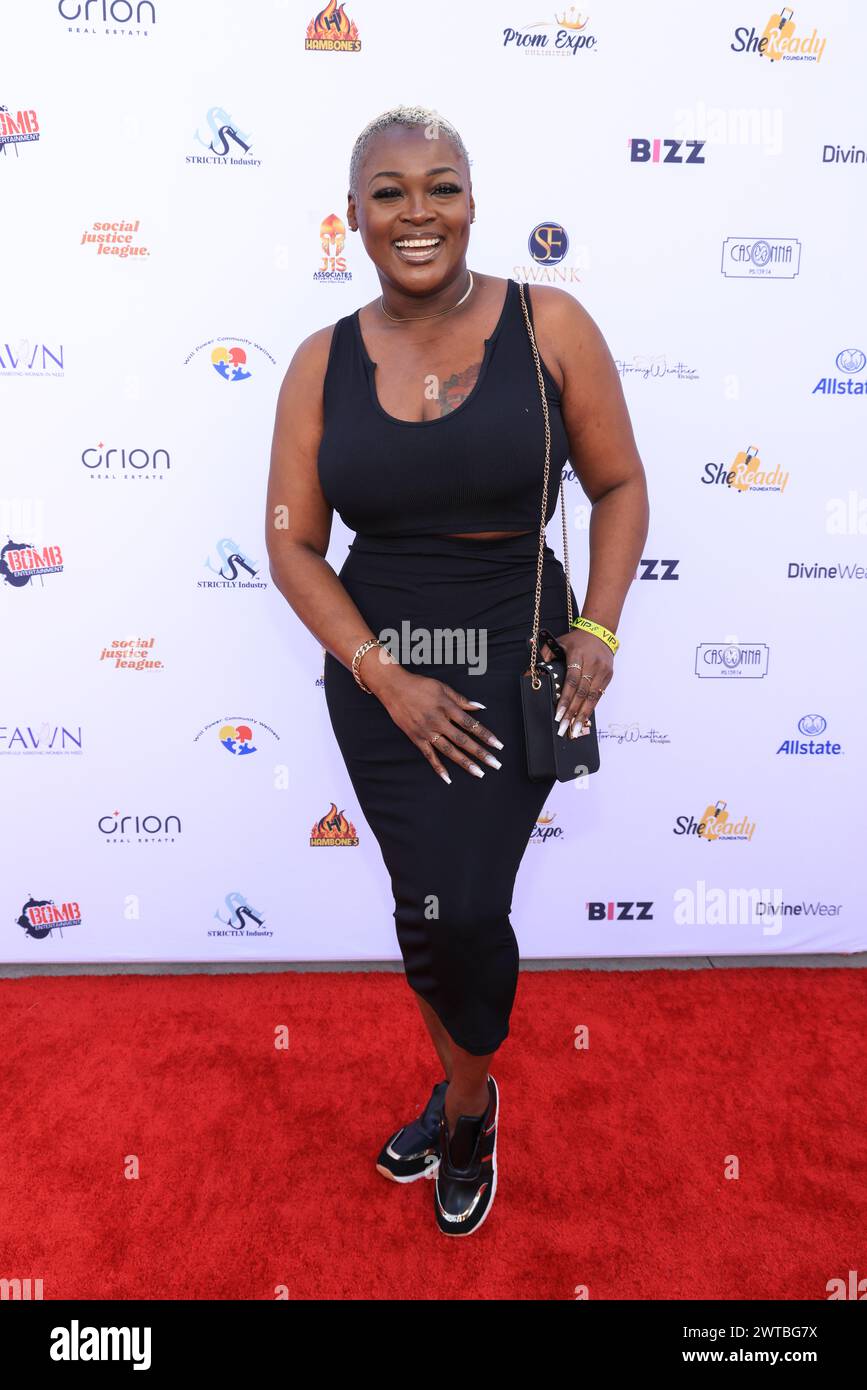 Los Angeles, California, USA. 9th March, 2024. Model/Actress Melody ...