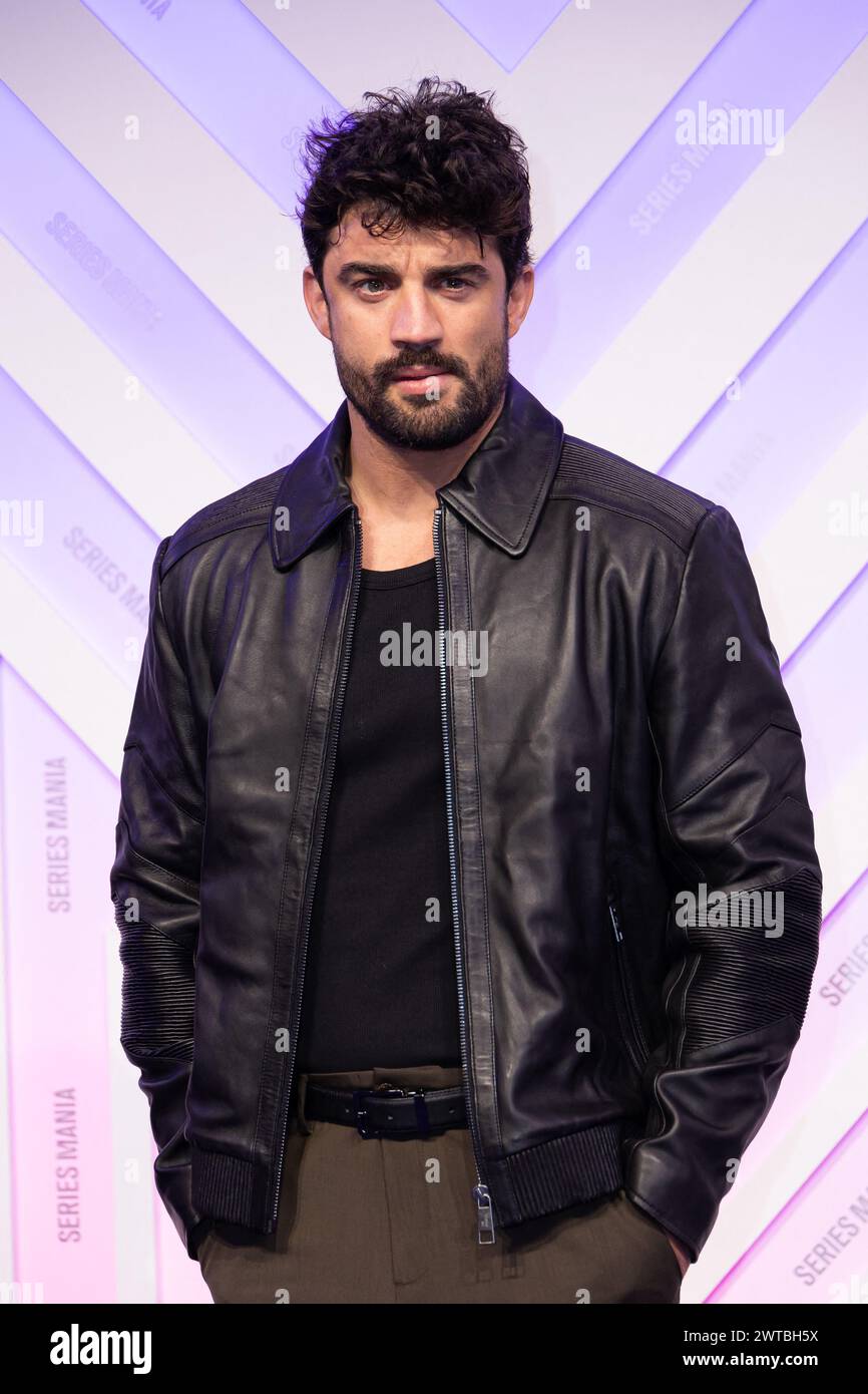 Simon Ehrlacher attends Day Two of the Series Mania Festival on March ...