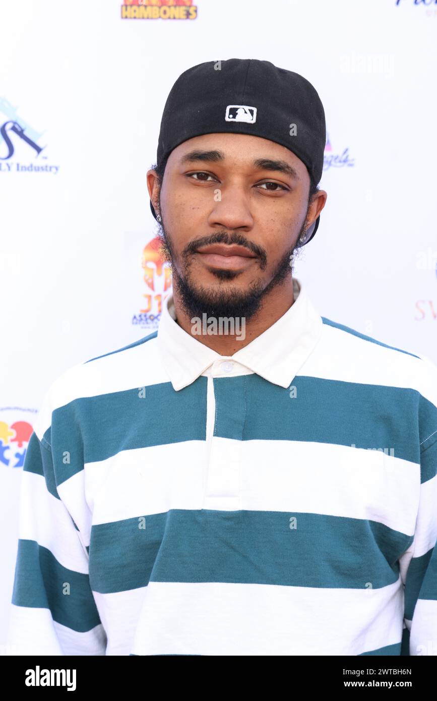 Los Angeles, California, USA. 9th March, 2024. Rapper D. Cel attending ...