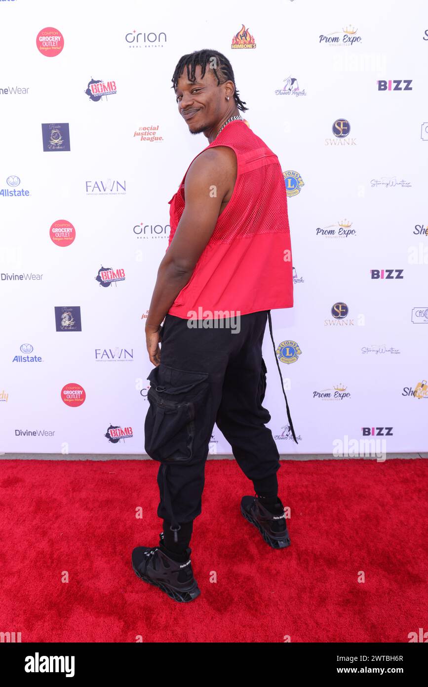 Los Angeles, California, USA. 9th March, 2024. RApper Charles X ...