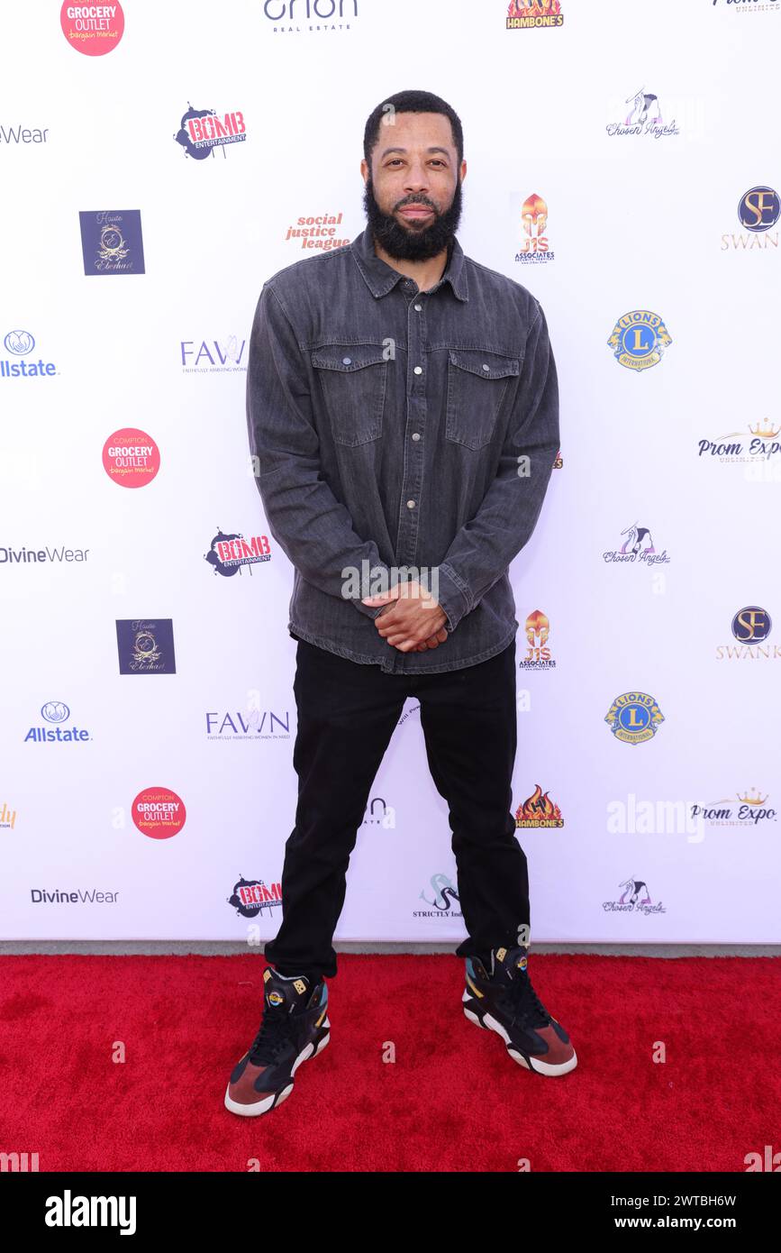 Los Angeles, California, USA. 9th March, 2024. Comedian Jeremiah White ...