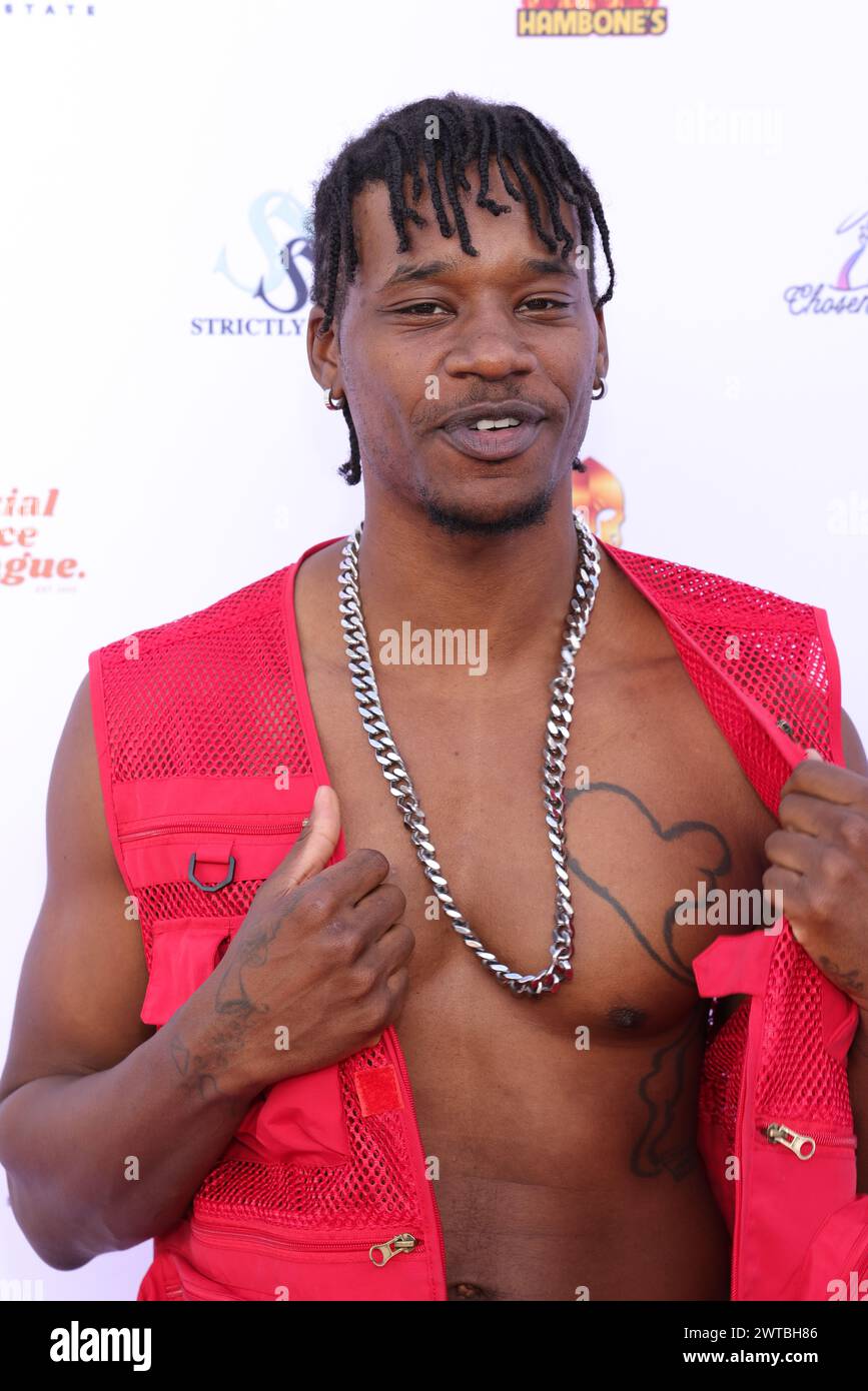 Los Angeles, California, USA. 9th March, 2024. RApper Charles X ...