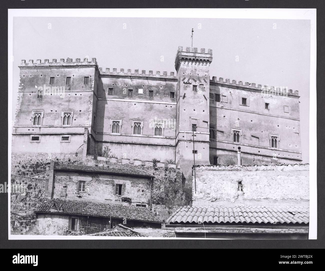 Lazio Roma Arsoli Castello Massimo. Hutzel, Max 1960-1990 Medieval ...