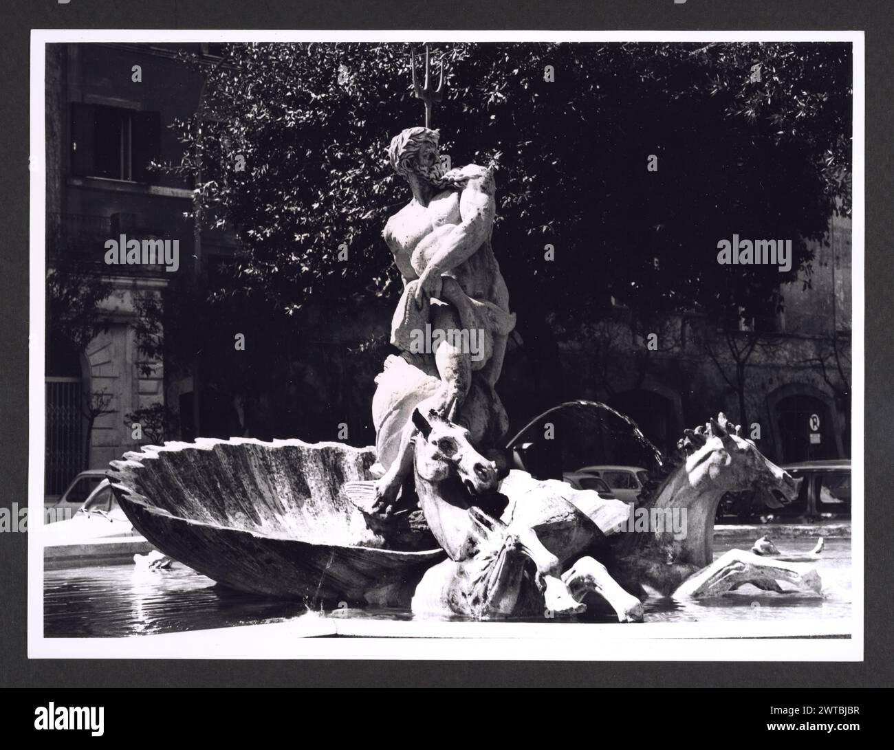 Lazio Roma Nettuno Fontana di Nettuno. Hutzel, Max 1960-1990 Post ...