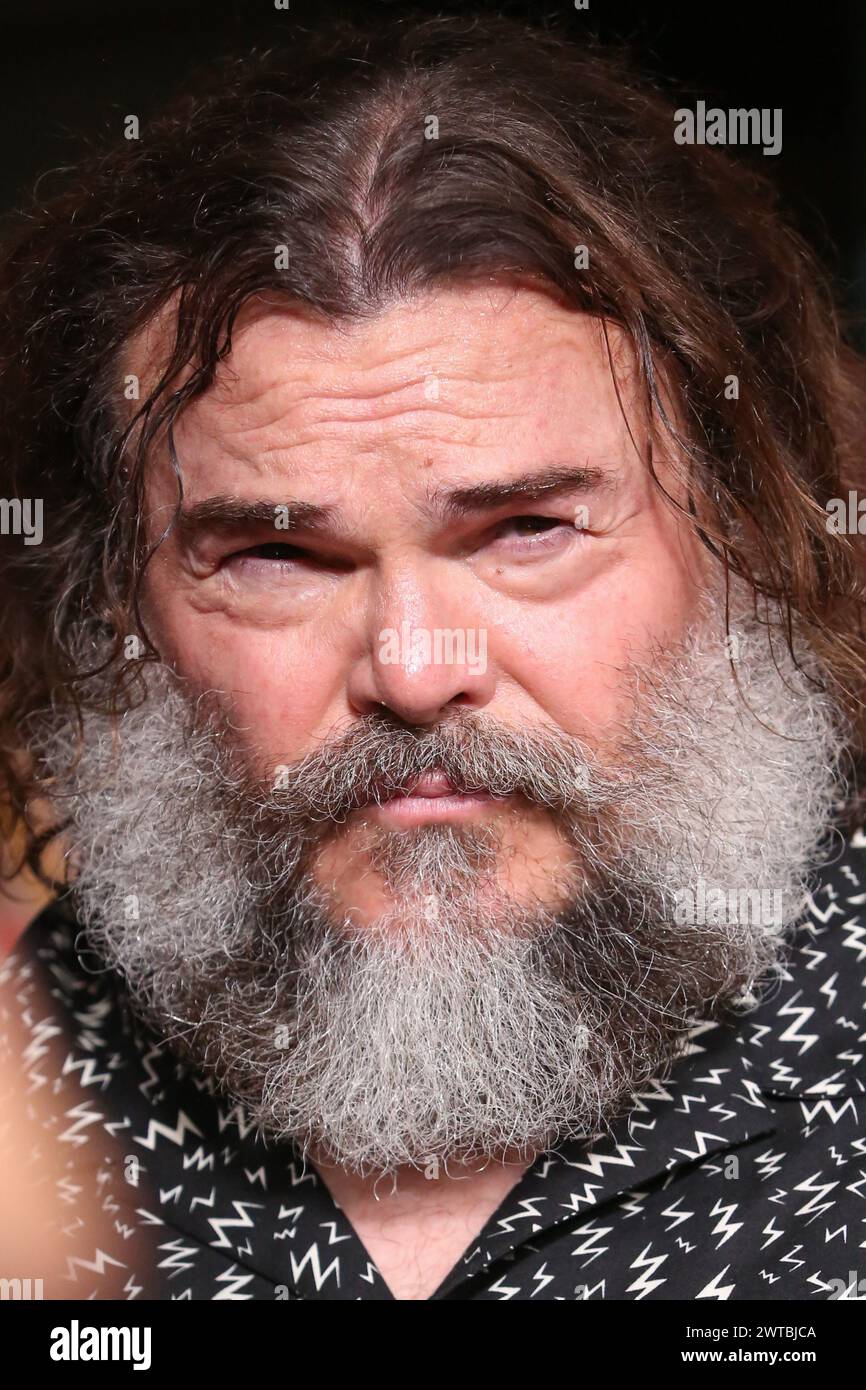March 16, 2024: JACK BLACK attends the Australian Premiere of 'Kung Fu ...