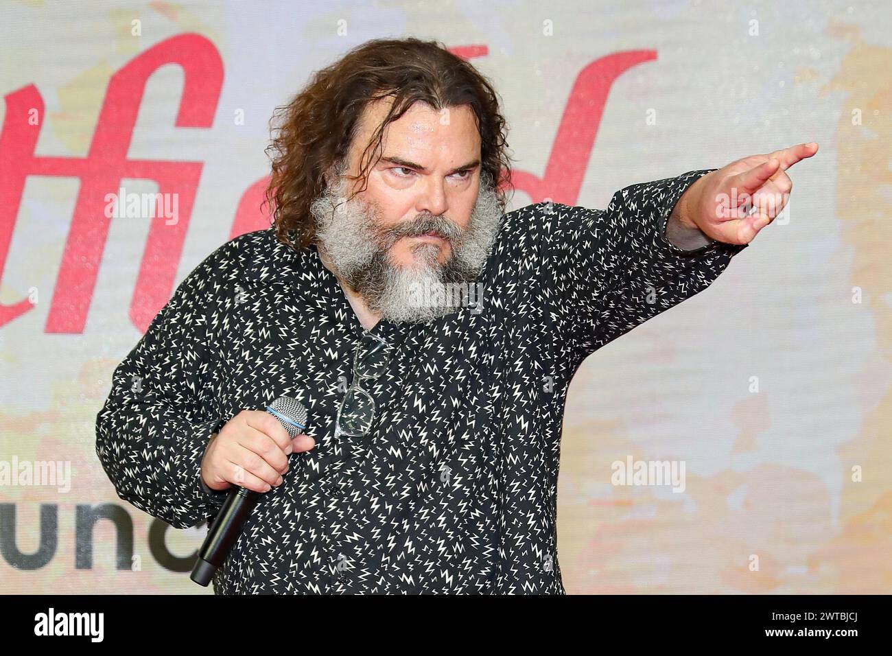 March 16, 2024: JACK BLACK attends the Australian Premiere of 'Kung Fu ...