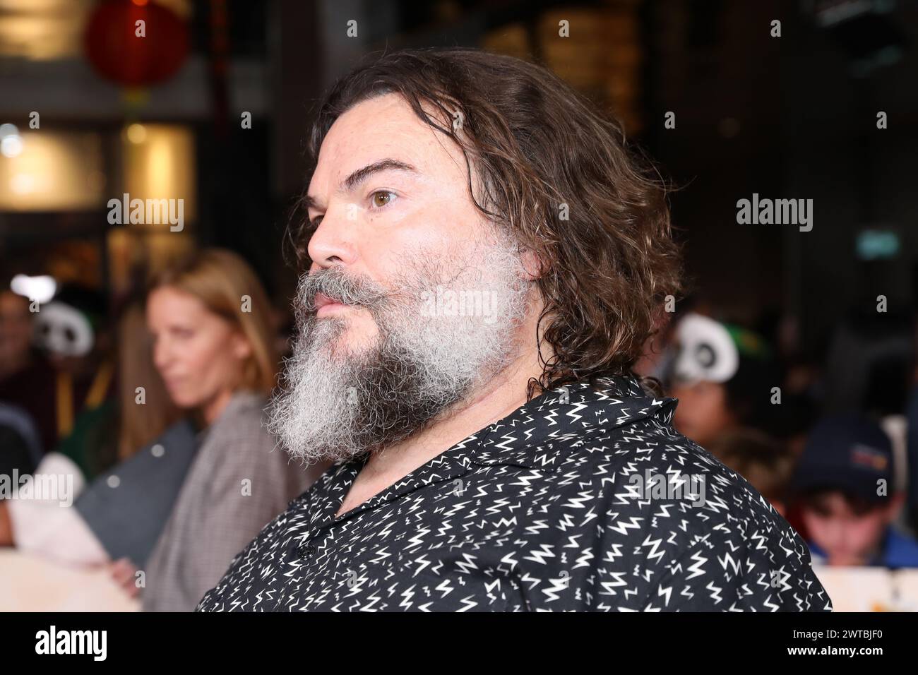 March 16, 2024: JACK BLACK attends the Australian Premiere of 'Kung Fu ...