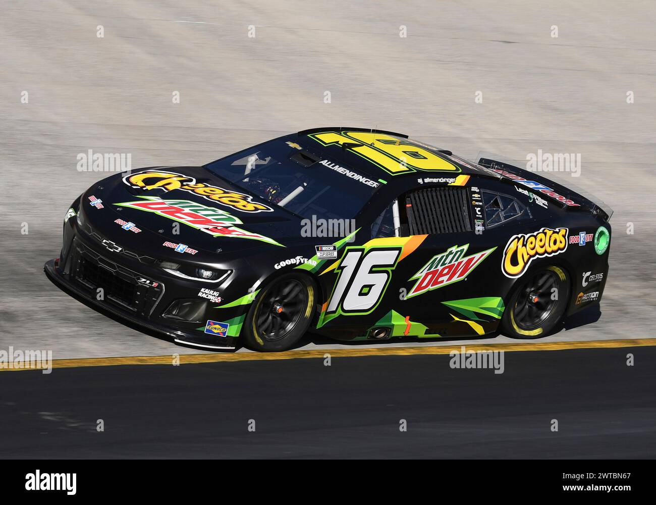BRISTOL, TN - MARCH 16: AJ Allmendinger (#16 Kaulig Racing Mountain Dew ...