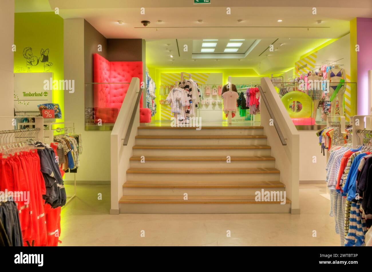 Childrens clothing fashion department hi-res stock photography and ...