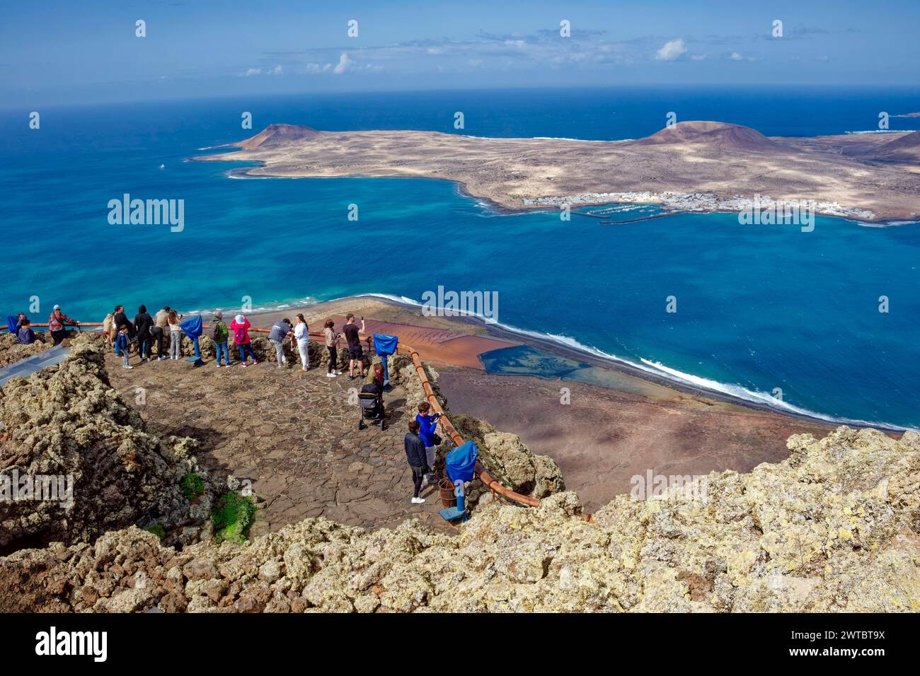 Mirador del rio designed by cesar manrique hi-res stock photography and ...