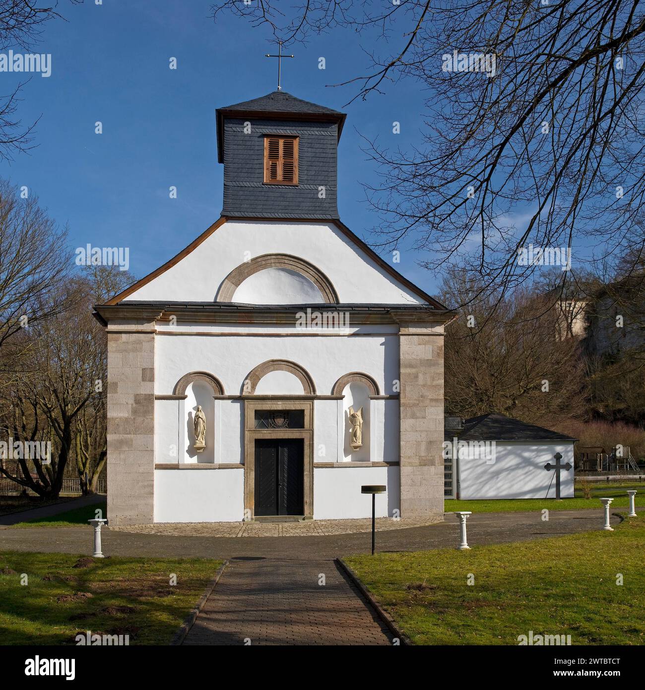 Castle Chapel, Canstein Castle, Marsberg, Sauerland, North Rhine ...