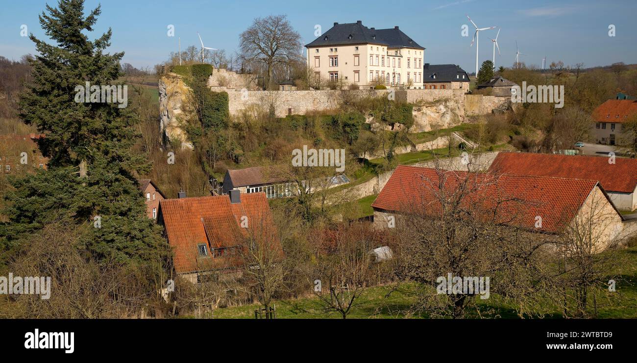 Canstein Castle, castle complex in Canstein, a district of Marsberg ...