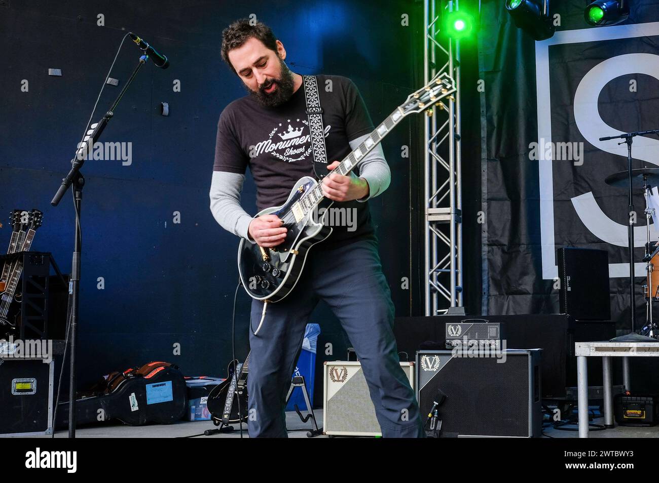 Sunny Day Real Estate live beim SPIN-Dayparty-Event im Stubbs BBQ ...