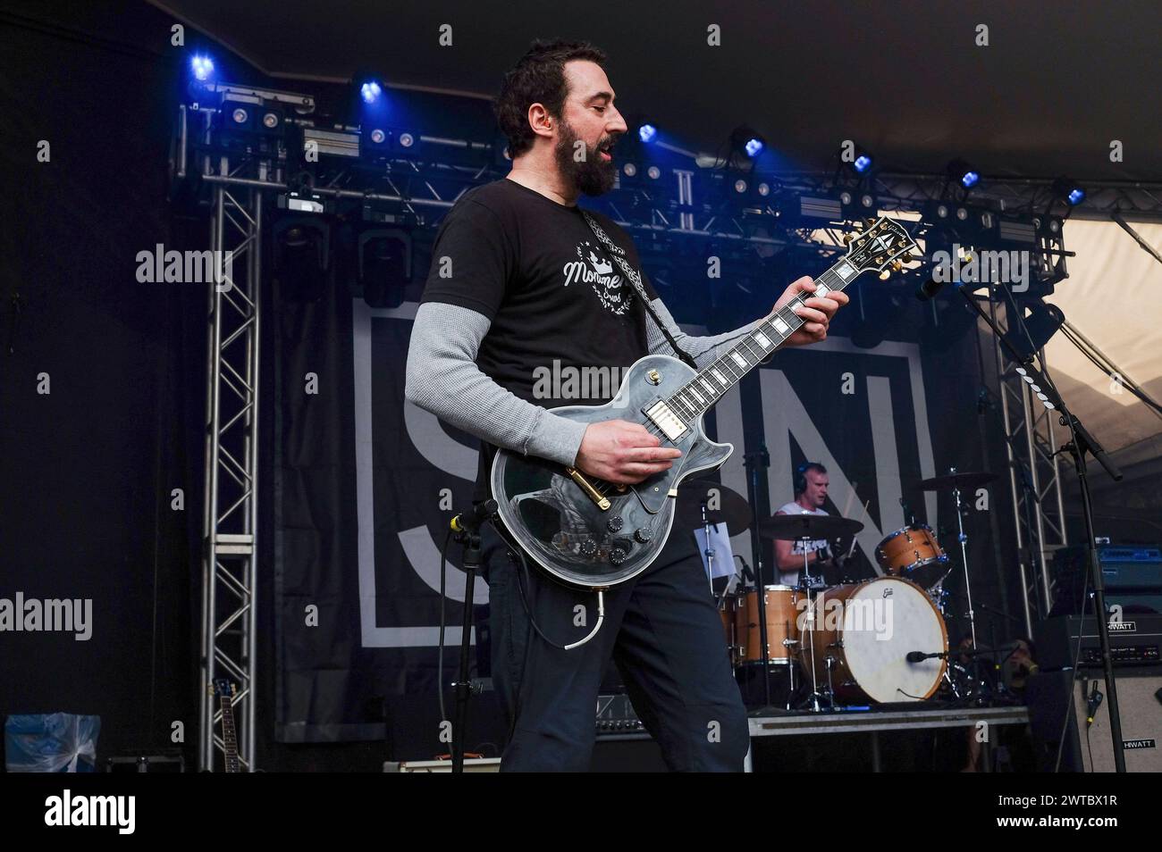 Sunny Day Real Estate live beim SPIN-Dayparty-Event im Stubbs BBQ ...