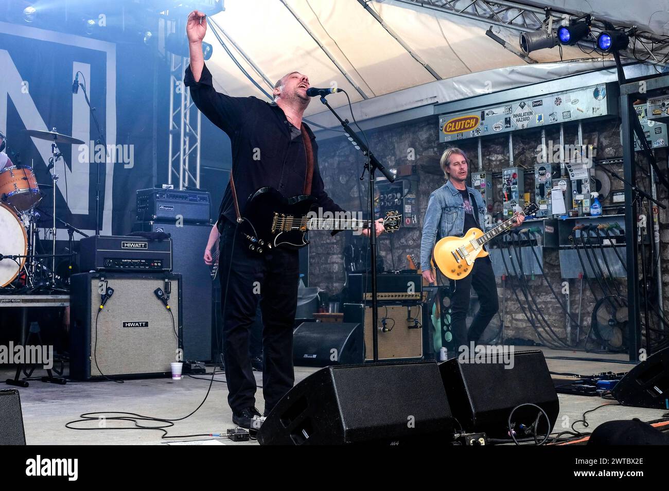 Sunny Day Real Estate live beim SPIN-Dayparty-Event im Stubbs BBQ ...