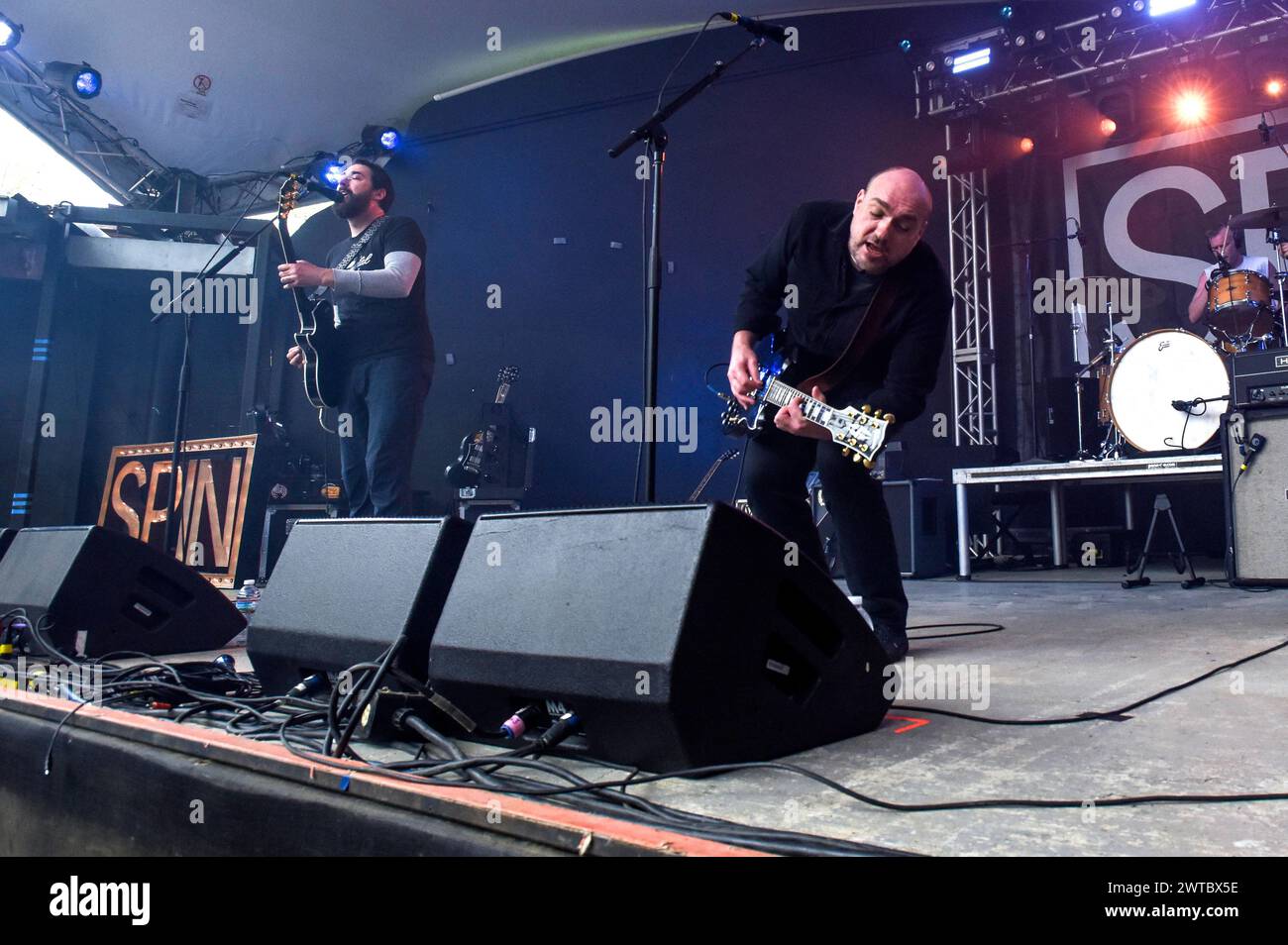 Sunny Day Real Estate live beim SPIN-Dayparty-Event im Stubbs BBQ ...