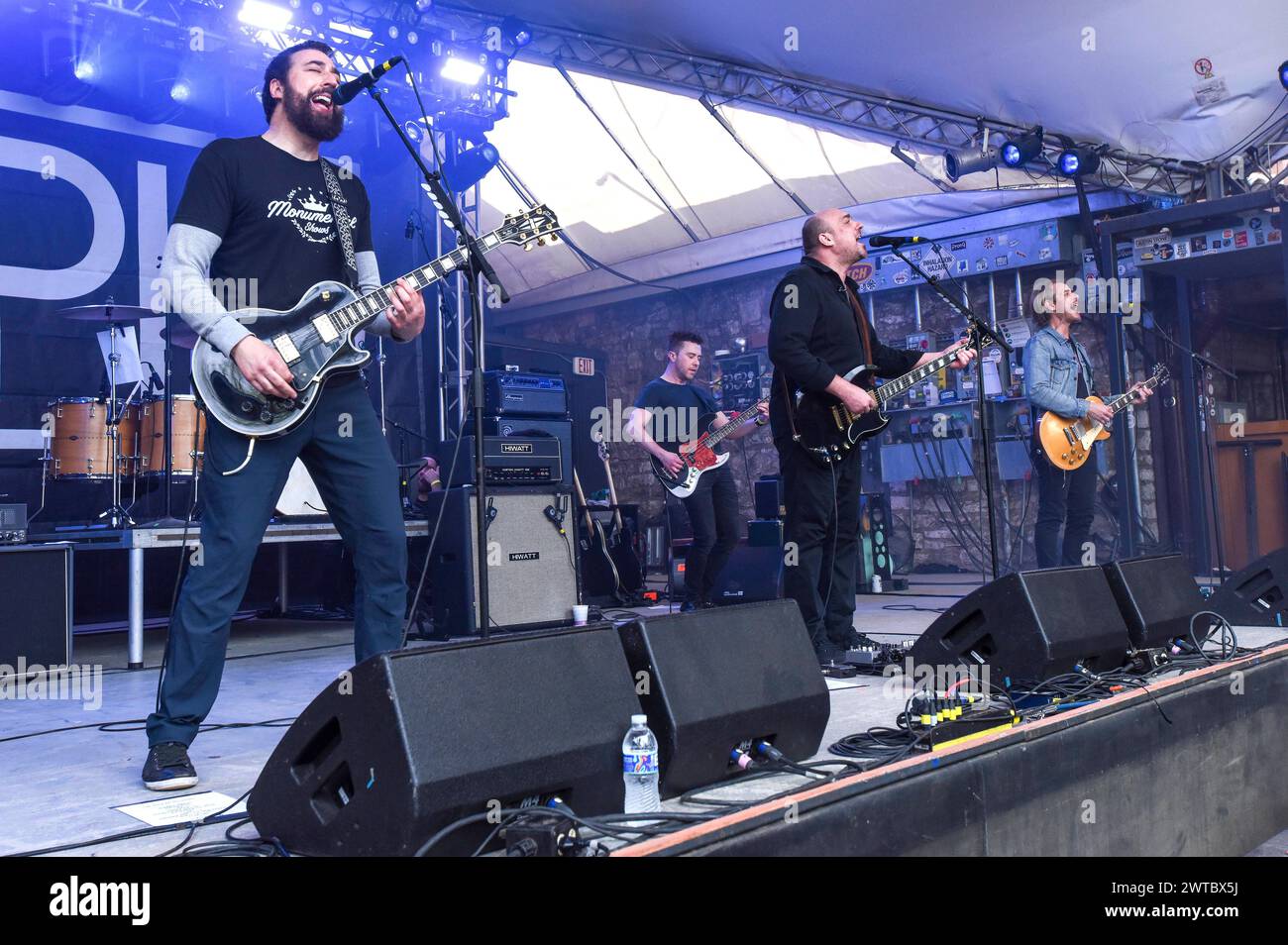 Sunny Day Real Estate live beim SPIN-Dayparty-Event im Stubbs BBQ ...
