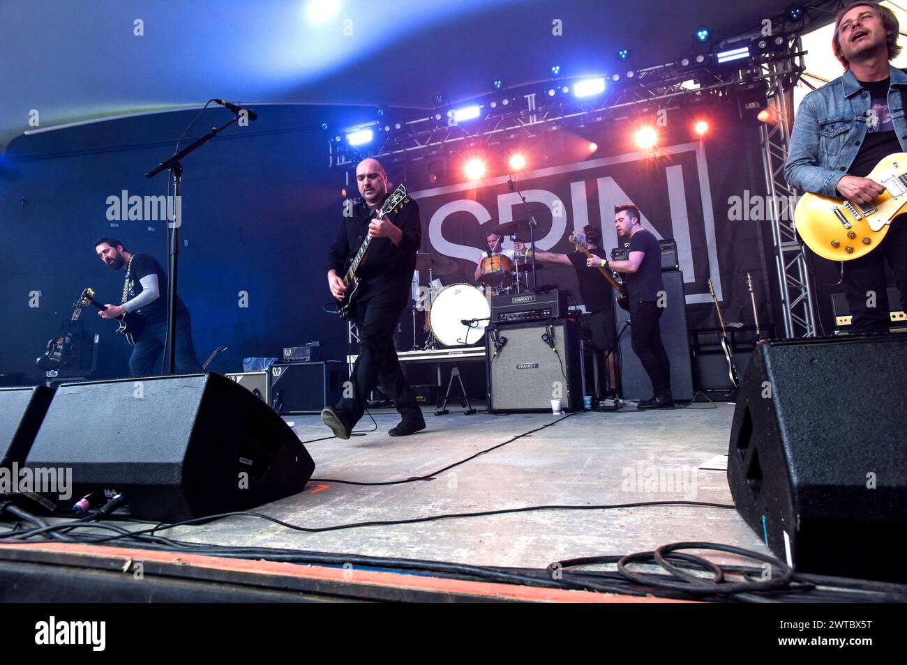 Sunny Day Real Estate live beim SPIN-Dayparty-Event im Stubbs BBQ ...