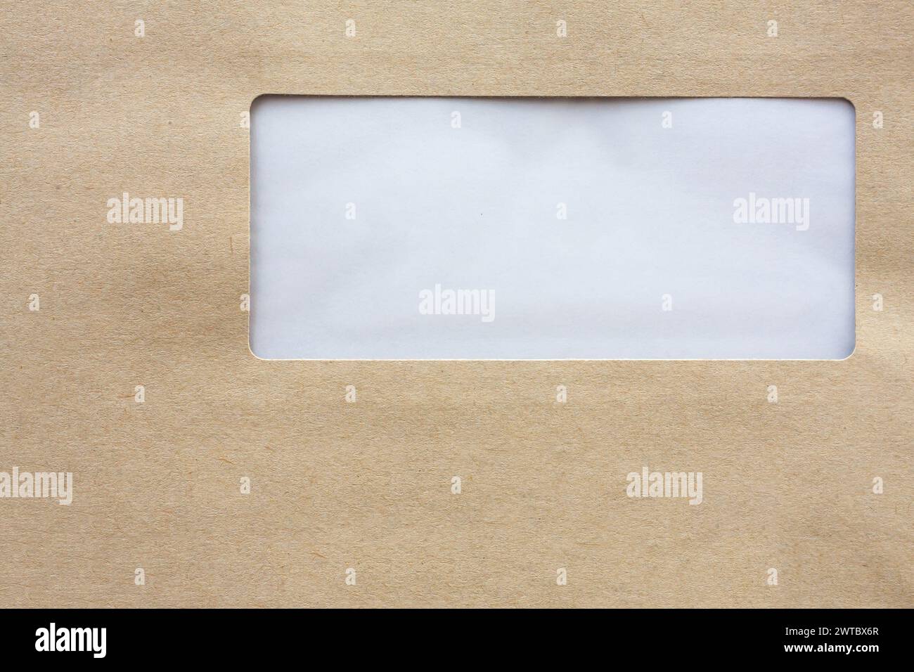 Envelope with window texture background Stock Photo - Alamy