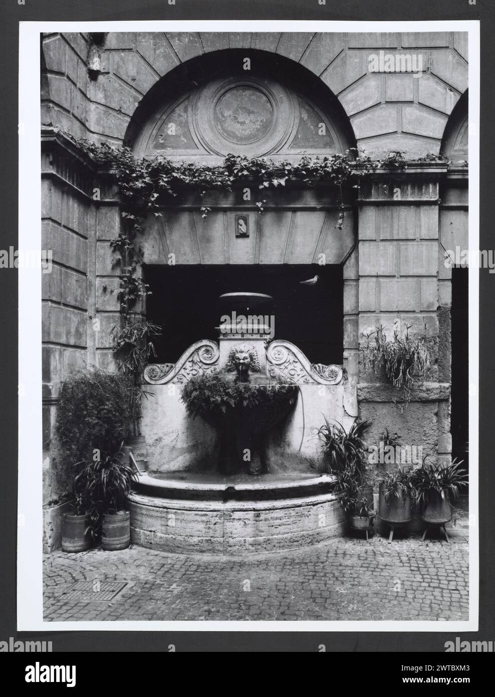 Lazio Roma Rome Via di Monserrato. Hutzel, Max 1960-1990 Street views ...