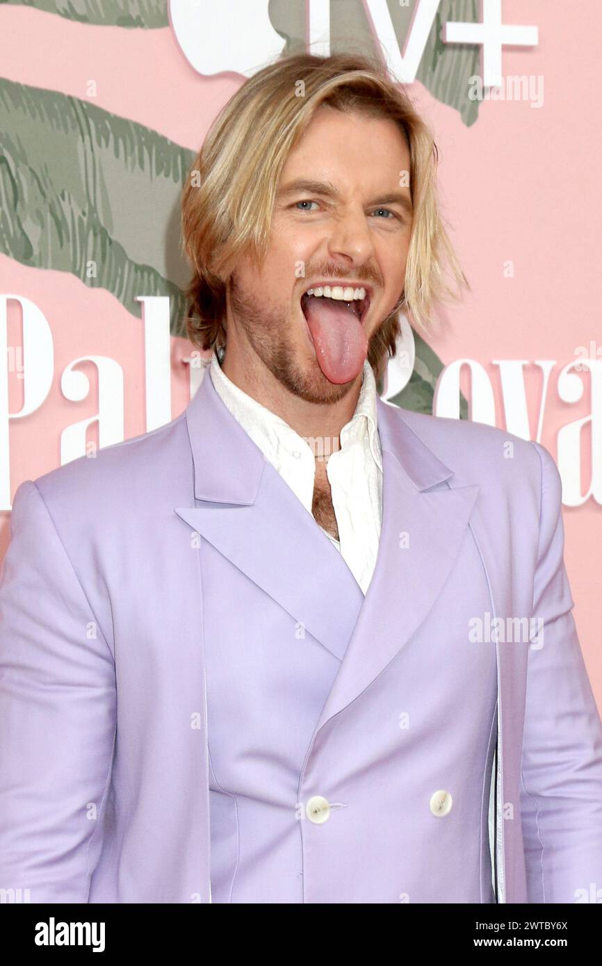 LOS ANGELES - MAR 14: Rick Cosnett at the Palm Royal World Premiere ...