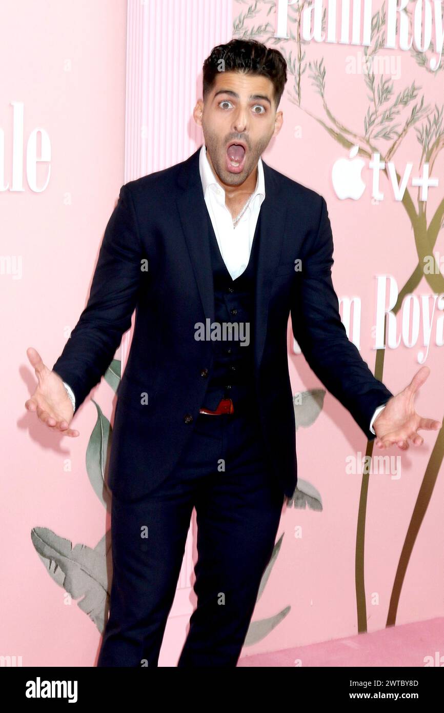 LOS ANGELES - MAR 14: Jason Canela at the Palm Royal World Premiere ...