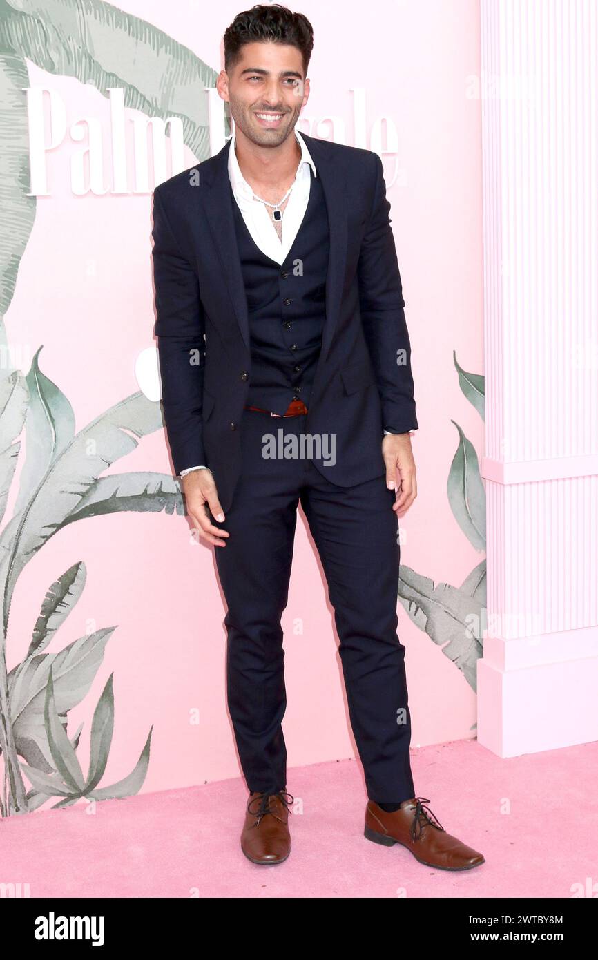 LOS ANGELES - MAR 14: Jason Canela at the Palm Royal World Premiere ...