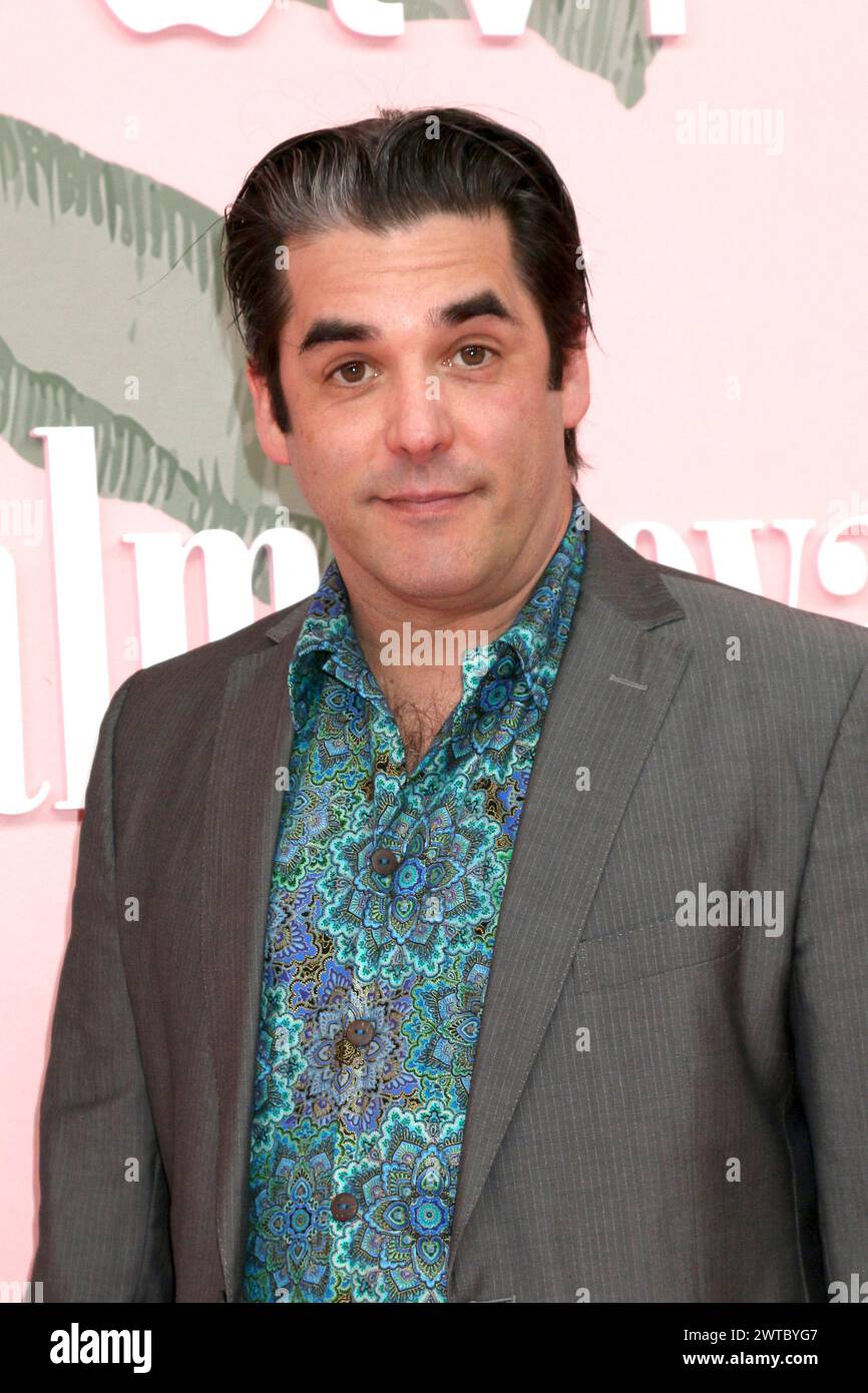 LOS ANGELES - MAR 14: Jordan Bridges at the Palm Royal World Premiere ...