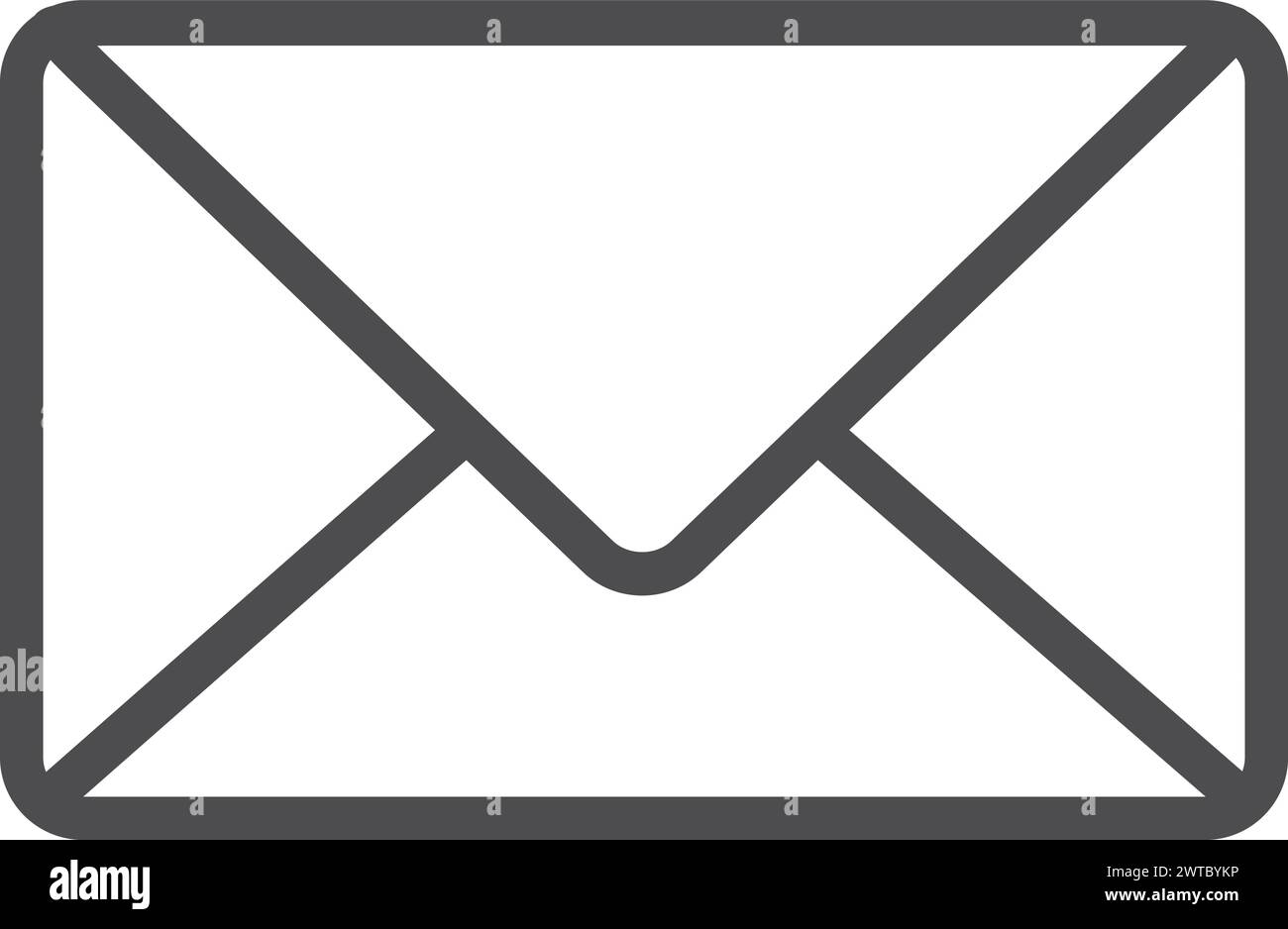 Envelope shape Black and White Stock Photos & Images - Alamy