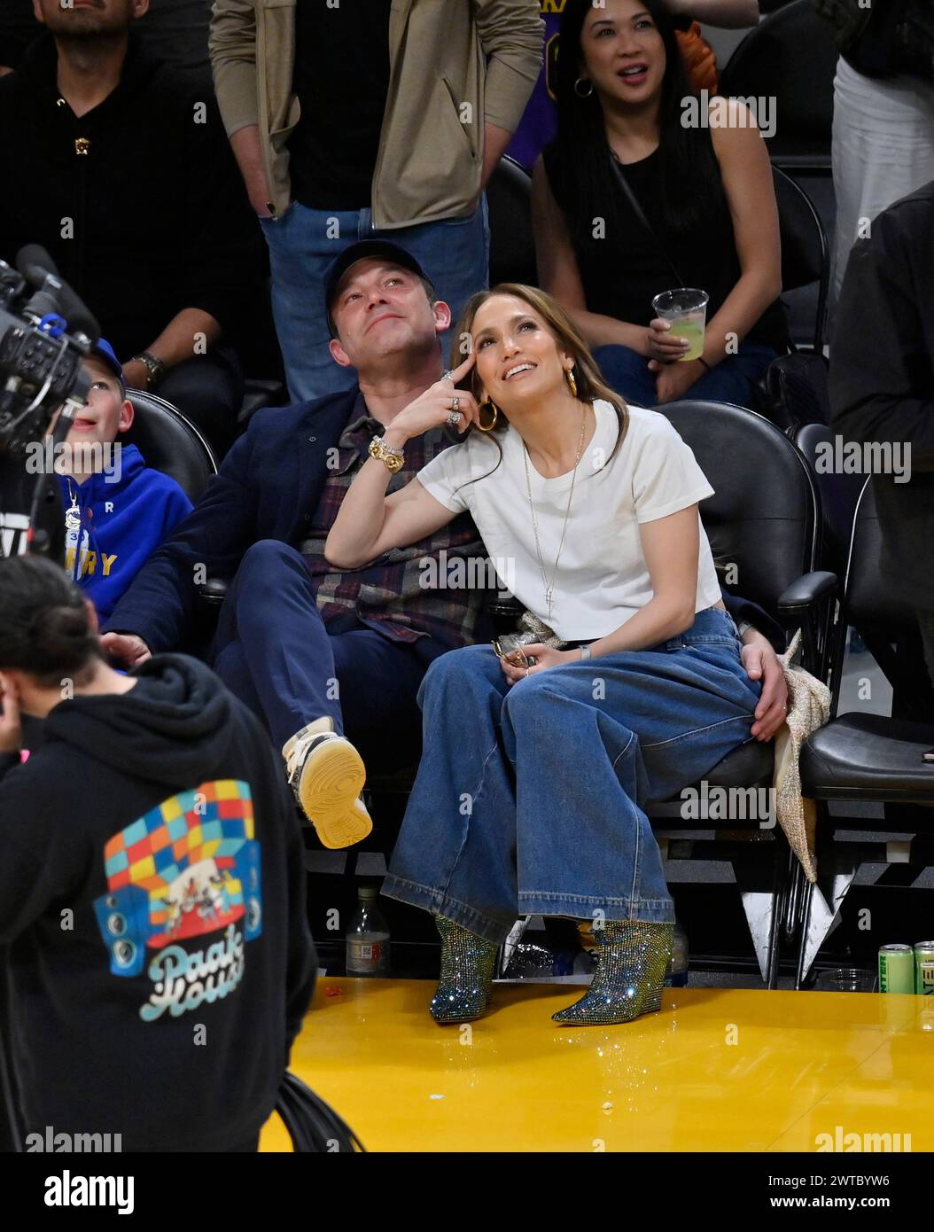 Los Angeles, United States. 16th Mar, 2024. Jennifer Lopez and Ben ...