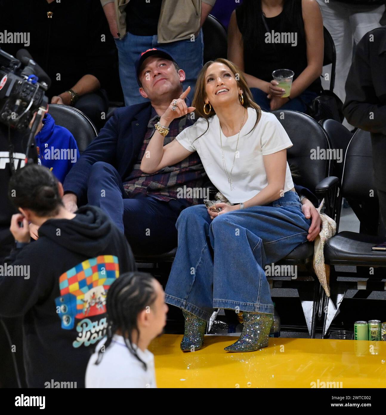 Los Angeles, United States. 16th Mar, 2024. Jennifer Lopez and Ben ...