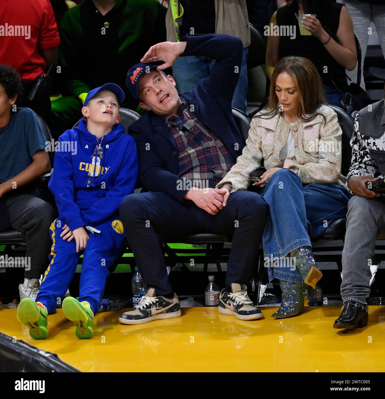 Los Angeles, United States. 16th Mar, 2024. Jennifer Lopez, Ben Affleck ...