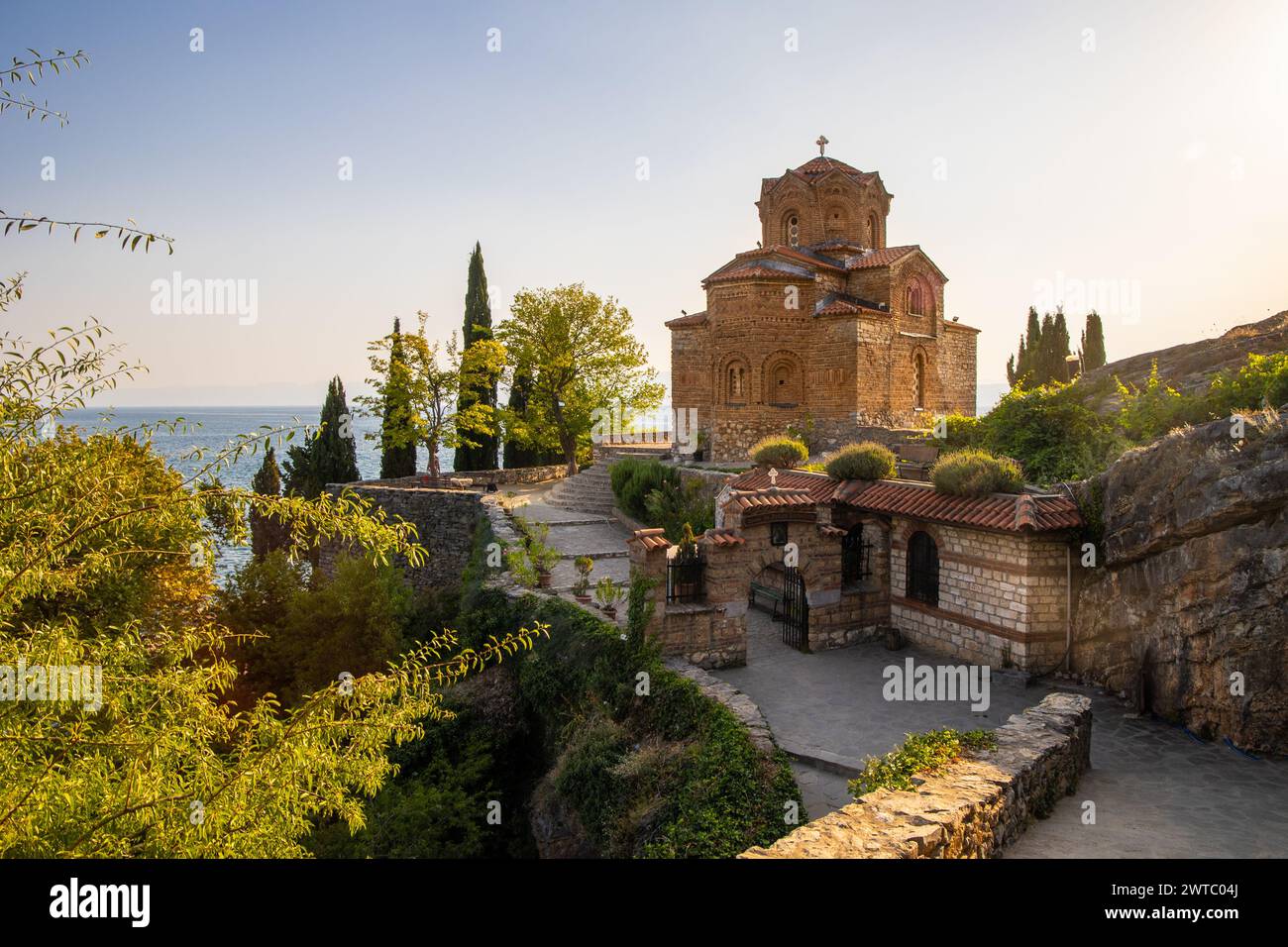 Sveti Jovan Kaneo Church at Lake Ohrid, North Macedonia Stock Photo - Alamy