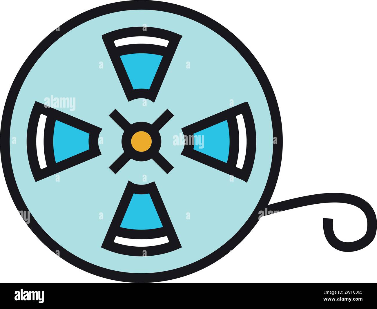 Film roll icon hi-res stock photography and images - Alamy