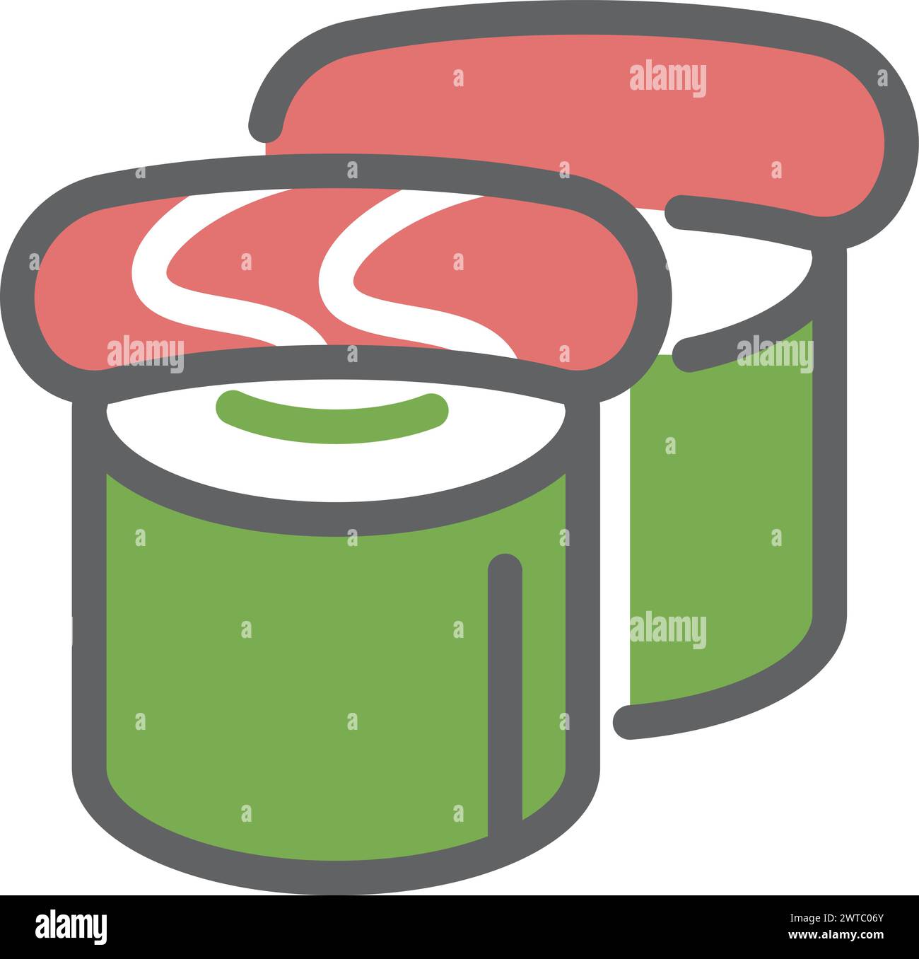 Grain sushi Stock Vector Images - Alamy