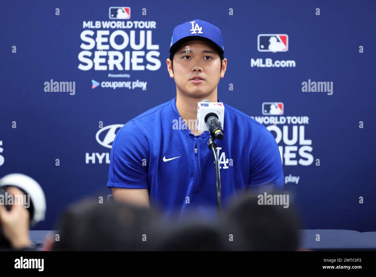 Gocheok Sky Dome, Seoul, South Korea. 16th Mar, 2024. Shohei Ohtani ...