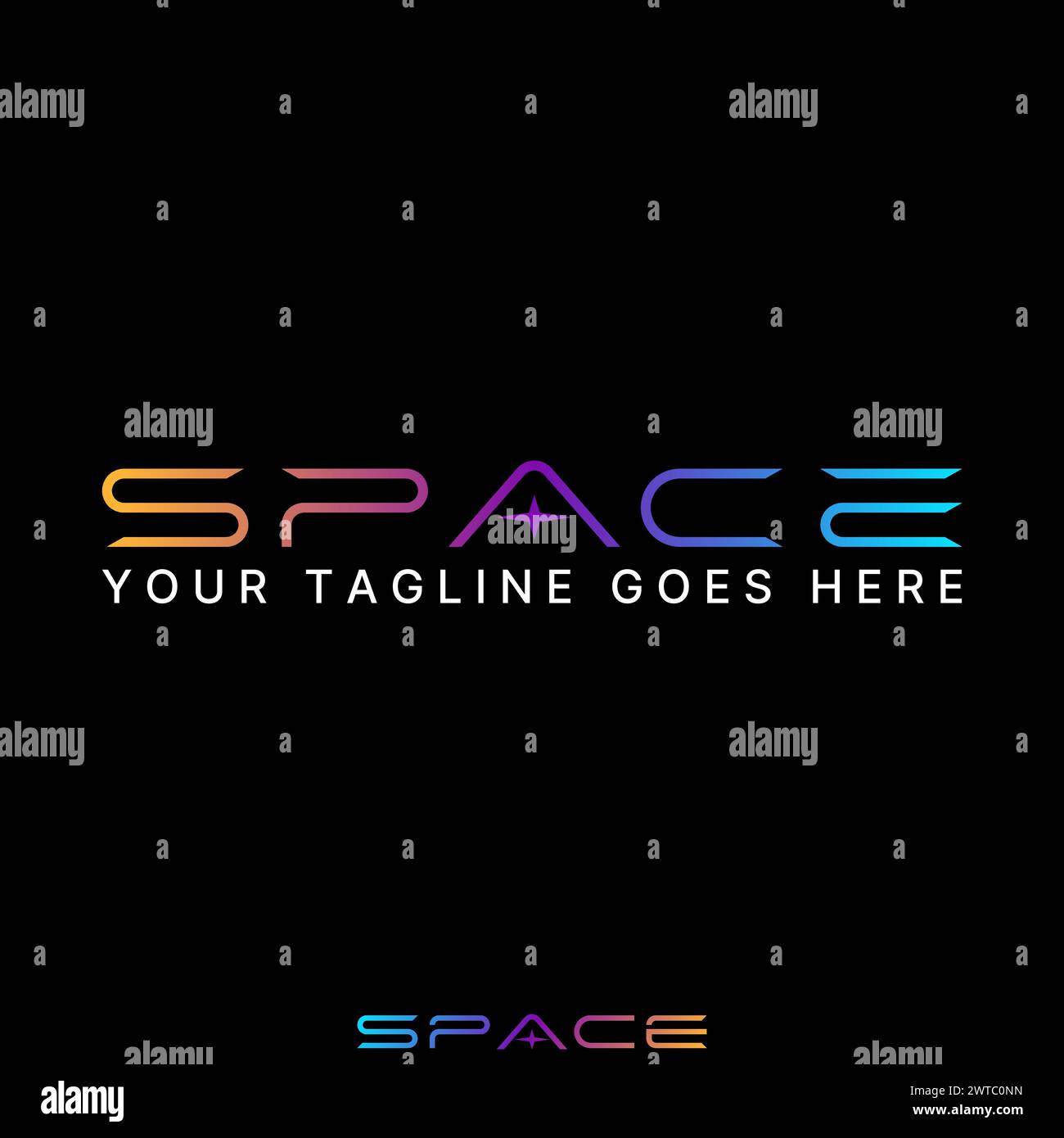 Logo design graphic concept creative premium vector stock abstract sign icon word letter text ...