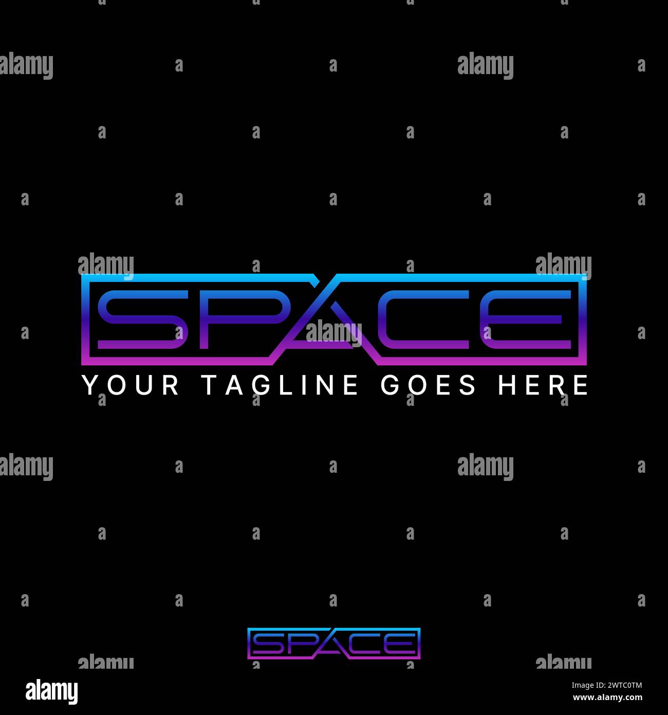 Logo design graphic concept creative premium vector stock abstract sign icon word letter text ...