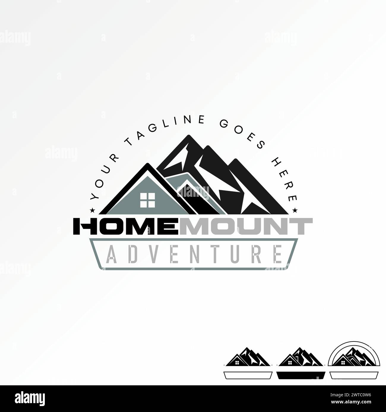 Logo design graphic concept creative premium vector stock abstract icon ...