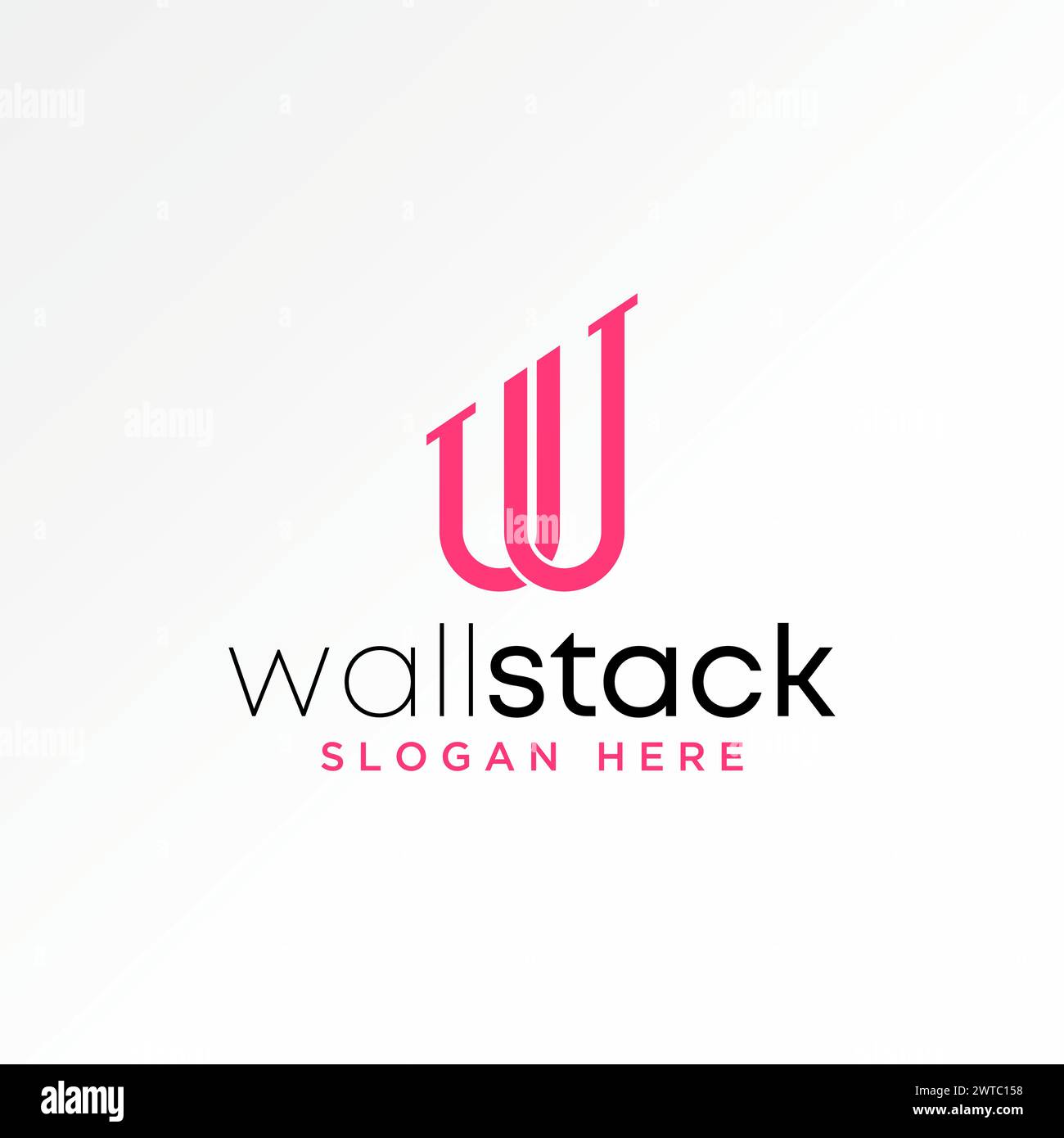Logo design graphic concept creative premium vector stock letter ...